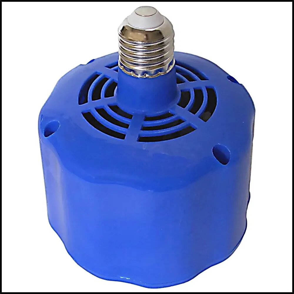 Тепловентилятор лампа 100-300w под патрон Е 27 с подсветкой, для обогрева курятника, поросят, животных