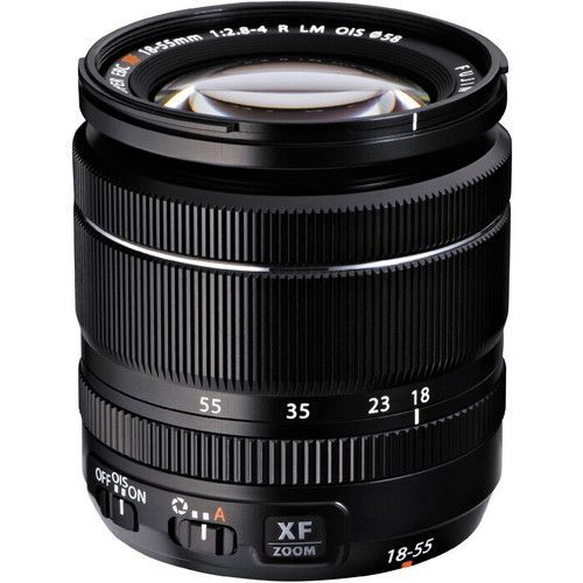 Объектив Fujifilm XF 18-55MM F2.8.4, автофокус, байонет Fujifilm X Mount, черный