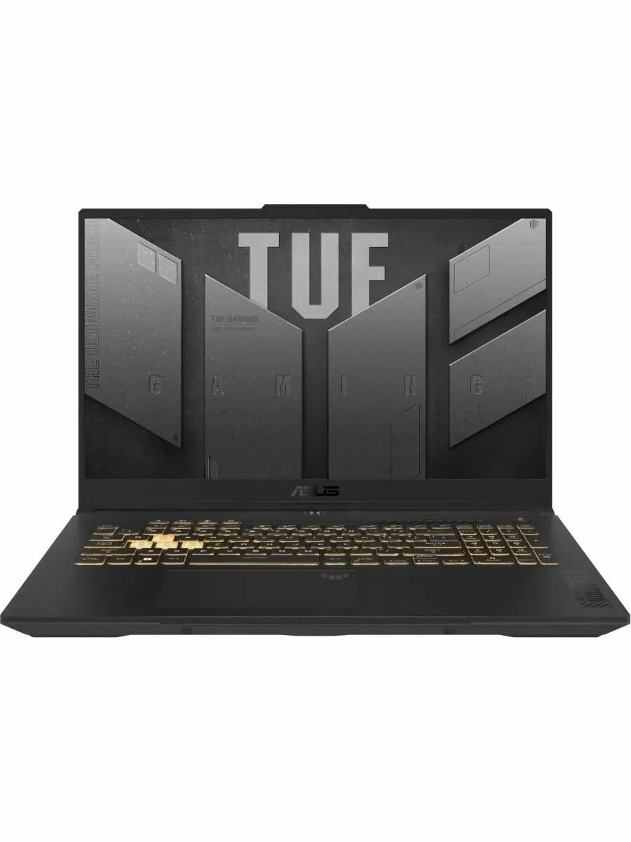 Игровой ноутбук ASUS TUF F17 FX707VUR-HX225/90NR0CS5-M00E30/Core i5-210H/16Gb/512Gb/17.3 FHD 144Hz/RTX4050 6Gb/DOS