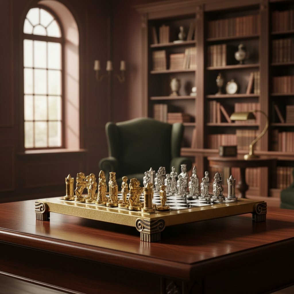 Подарочные шахматы Падение Трои