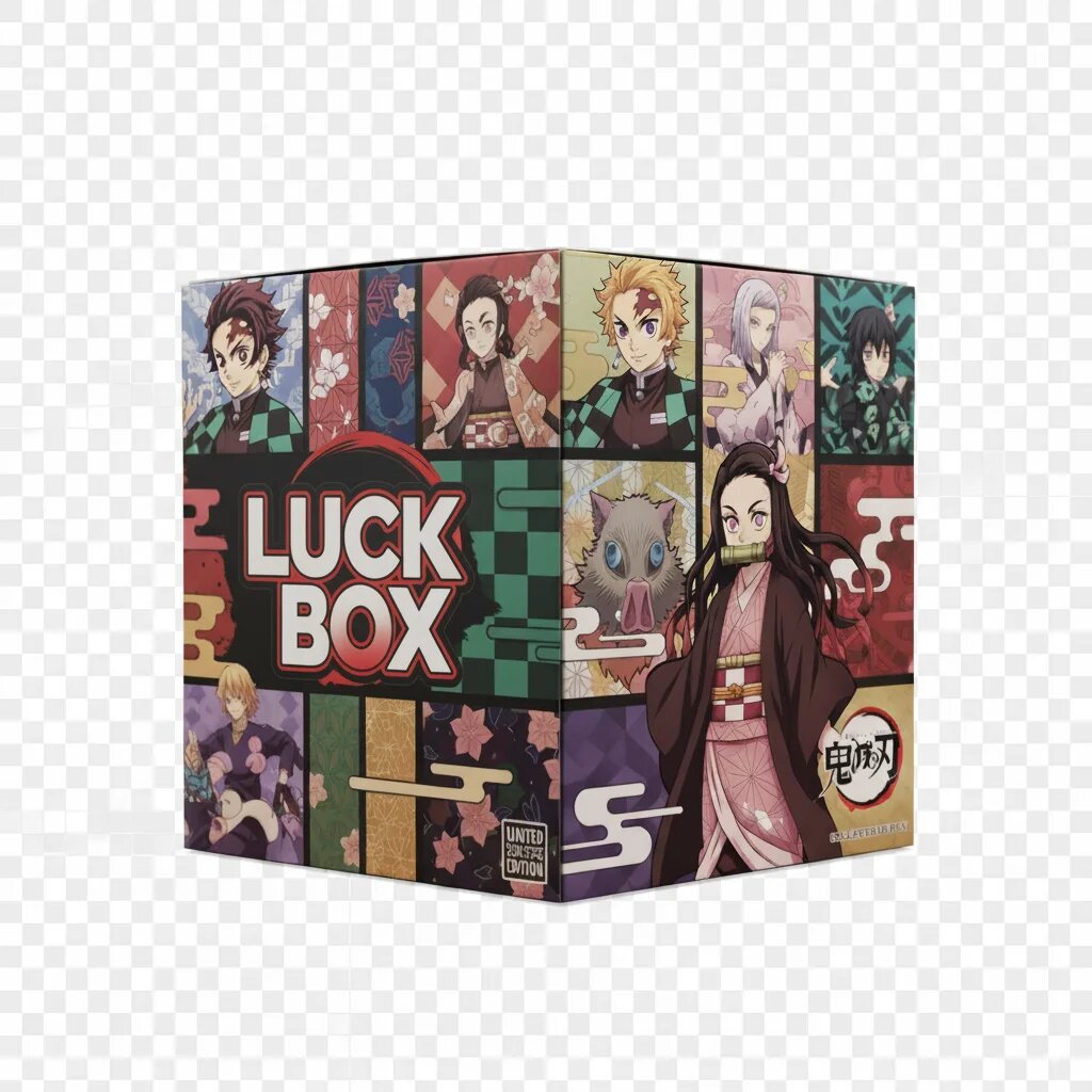 Demon Slayer Kimetsu No Yaiba аниме фигурка Bandai Mystery Box 12 стилей 3-9cm
