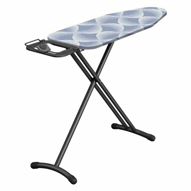 Доска гладильная TODELIA Easy, 92х33 см, стальная сетка, полка для утюга