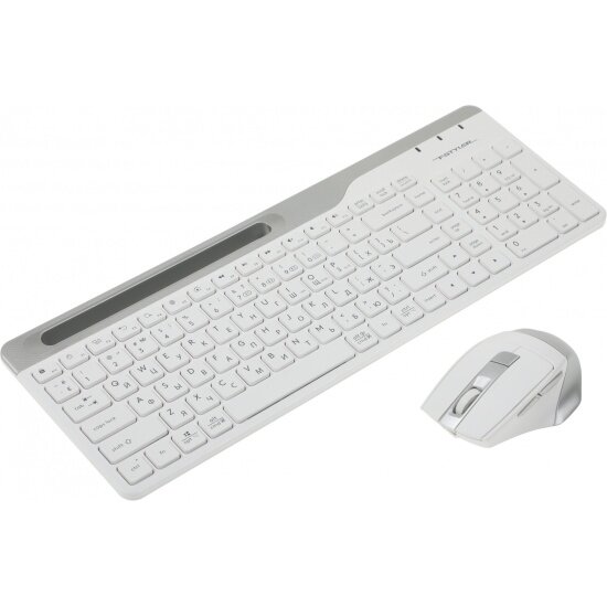 Клавиатура и мышь A4TECH Клавиатура и мышь Fstyler FB2535C белый/серый (FB2535C ICY WHITE)
