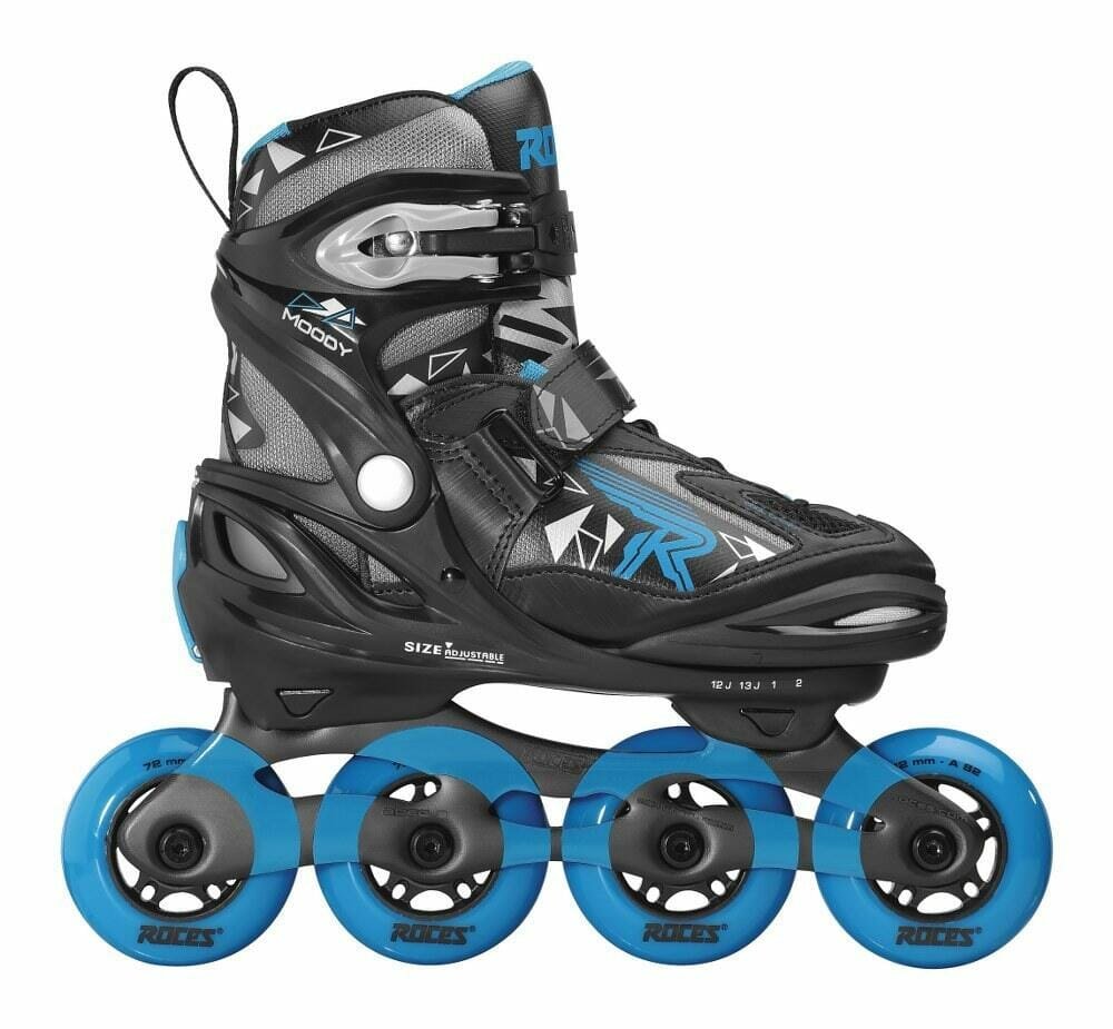 DECATHLON ролики Roces Moody TIF, черный, размер 30/35