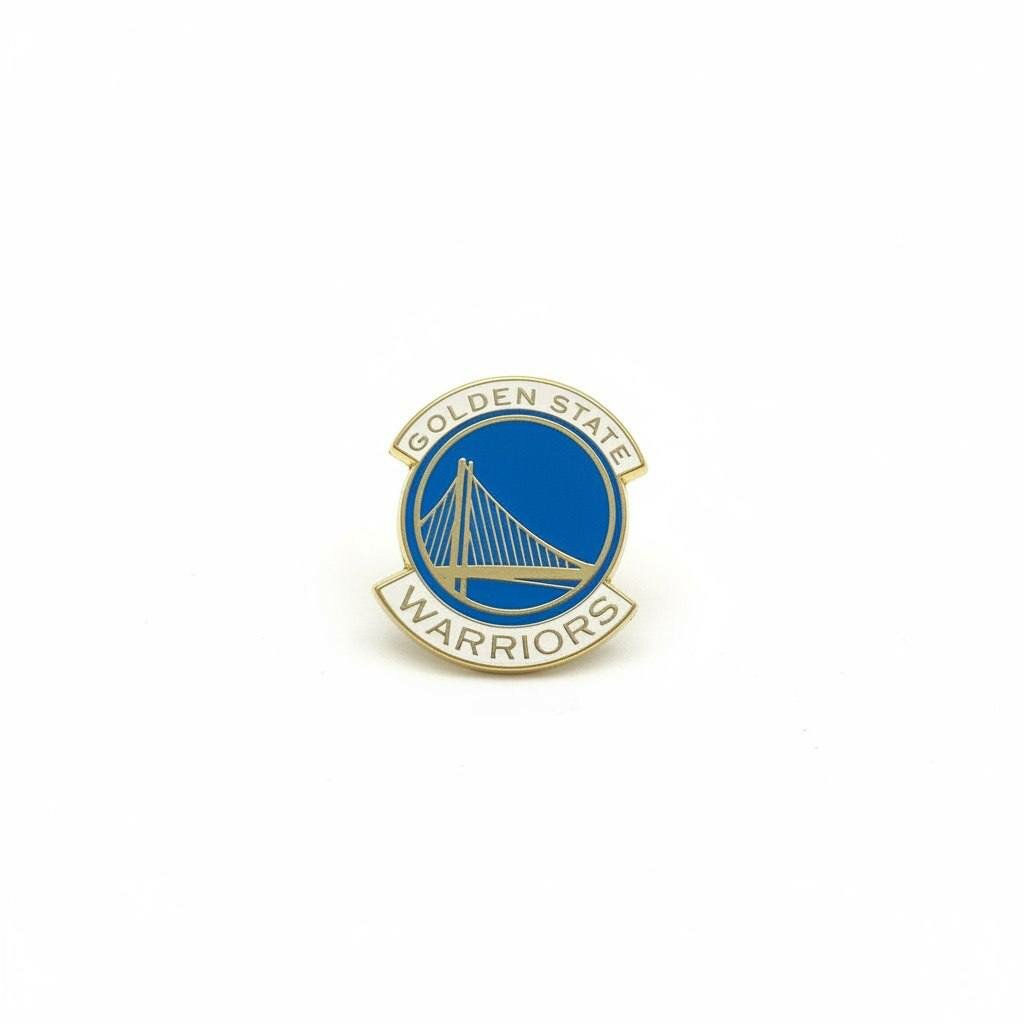 Значок баскетбольный клуб НБА Голден Стэйт Уорриорз, NBA Golden State Warriors