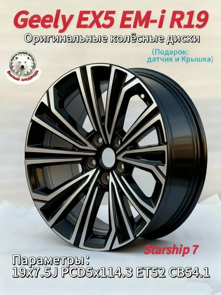 Geely Geely EX5 EM-i R19 Колесный диск 19x7.5" PCD5х114.3 ET52 D54.1