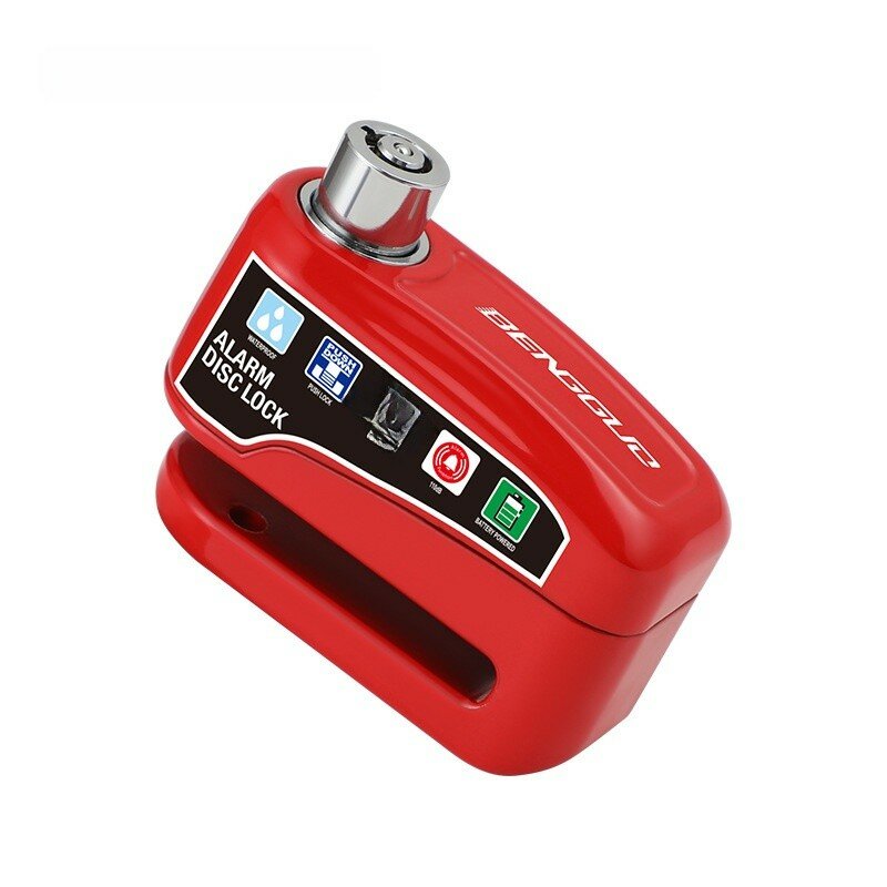 Велозамок дискового тормоза мотоцикла с сигнализацией бренд неизвестен модель с переносной сумкой для блокировки безопасность