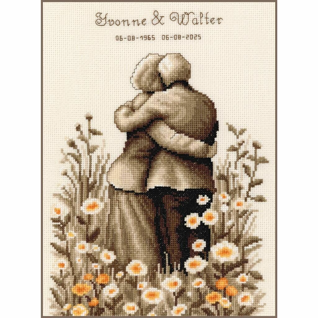 PN-0211807 Набор для вышивания крестом Eternal Love Vervaco "Вечная любовь"