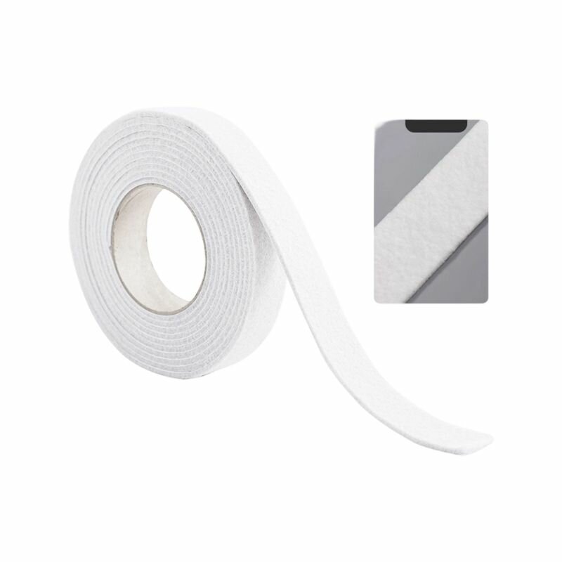 (1 шт) Войлочная лента для уплотнения окон (белая, 3 см x 4 м)