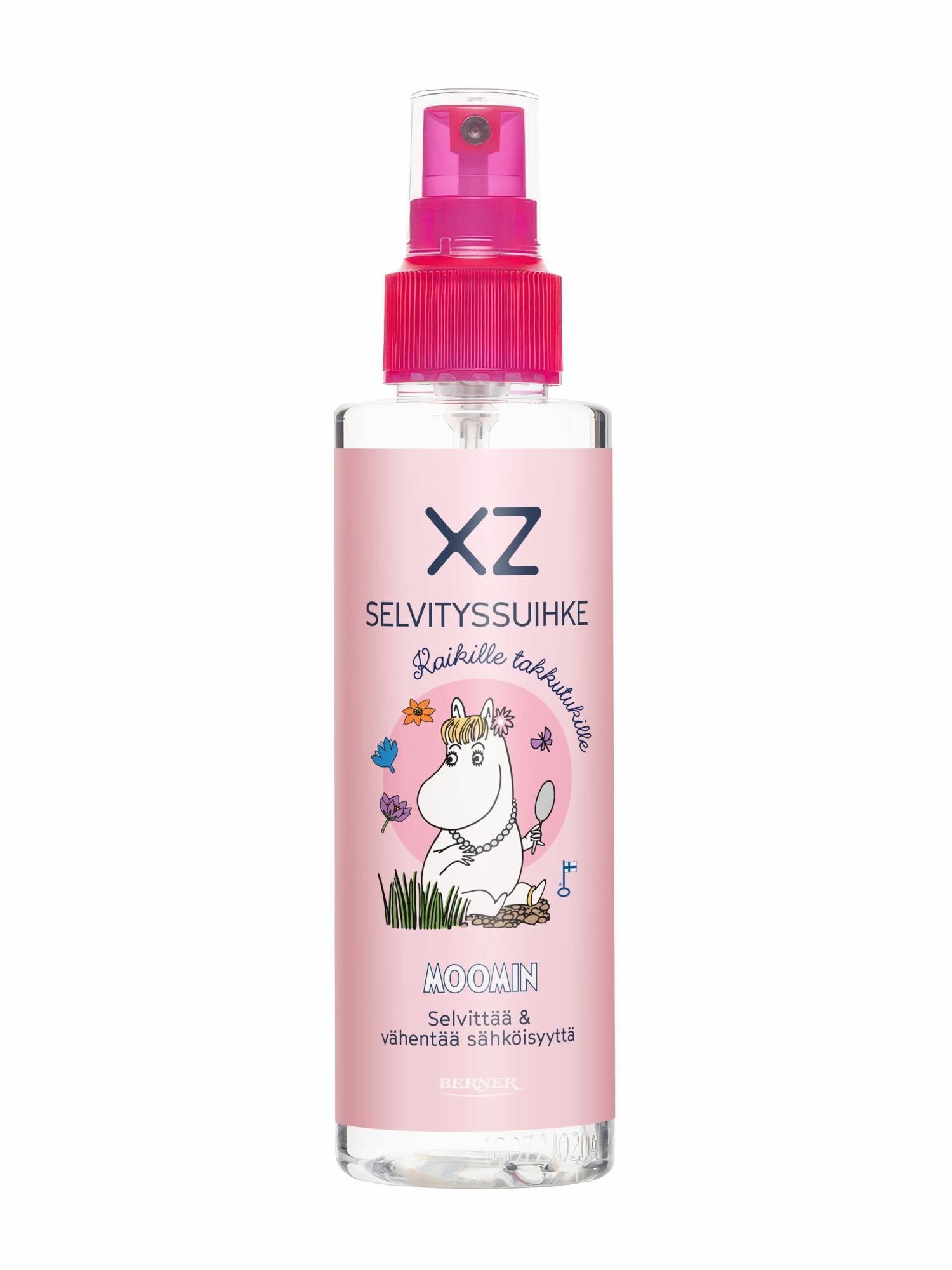 XZ Moomin 2в1 детский кондиционер для волос, 150 мл (из Финляндии)