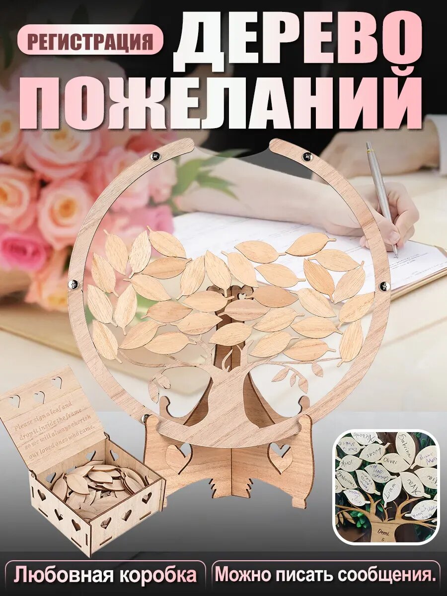 Книга пожеланий гостевая свадебный подарок