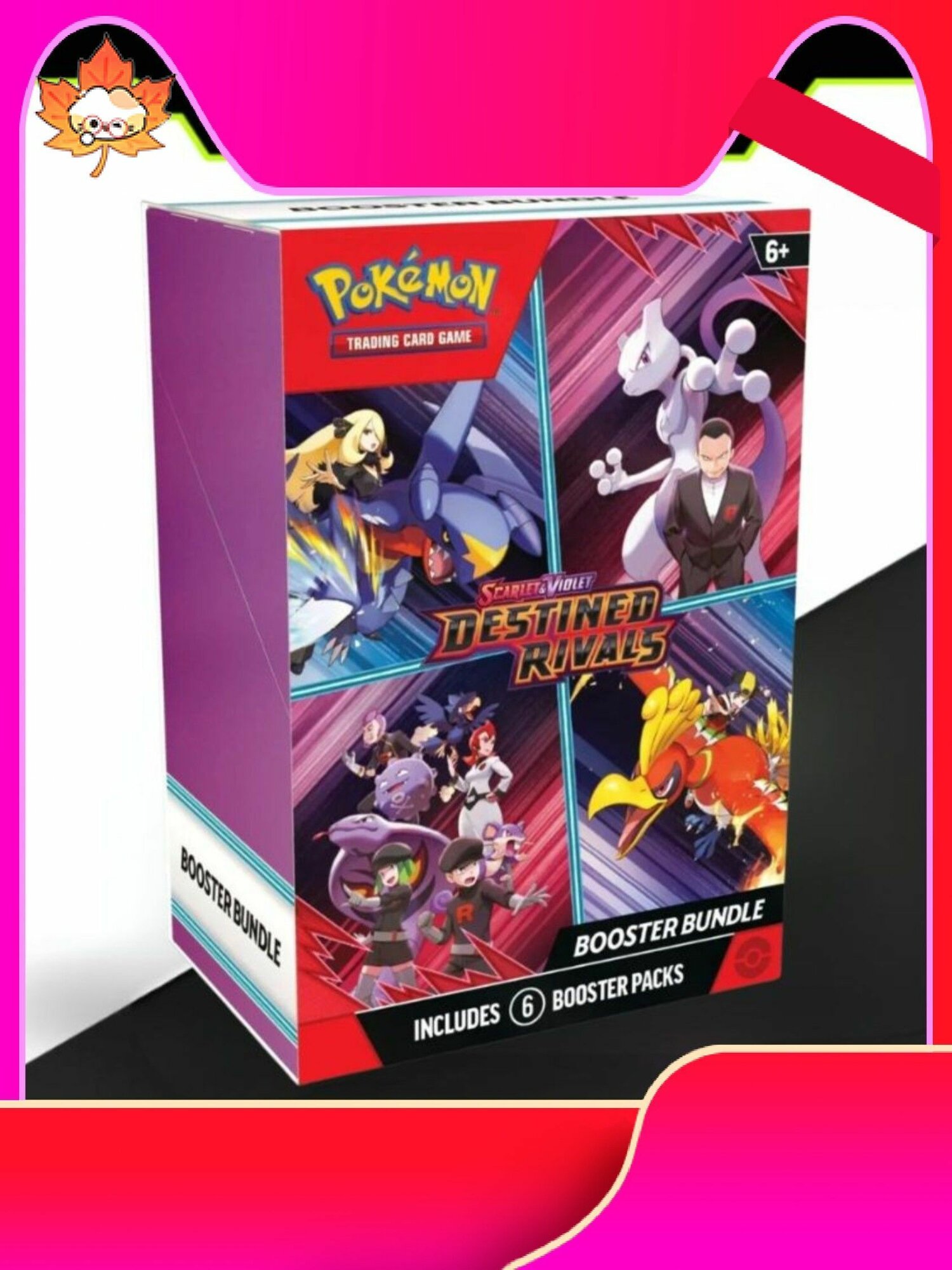 Эксклюзивный набор POKEMON TCG Destined Rivals Scarlet Violet, произведенный в США