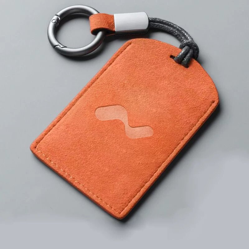 Оранжевый чехол для ключа с спортивным ремешком NFC, автомобильный аксессуар, легкий и практичный