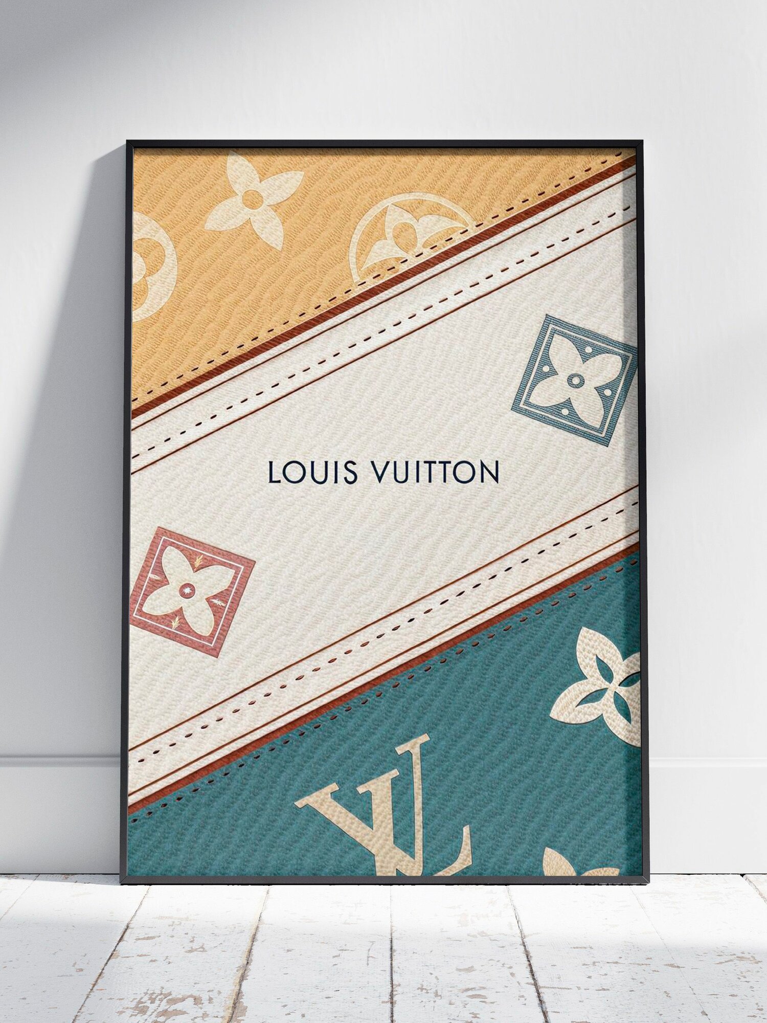 Плакат на стену для интерьера Луи Виттон (Louis Vuitton 10) - Постер по модели, бренду и моде формата A4 (21x30 см)