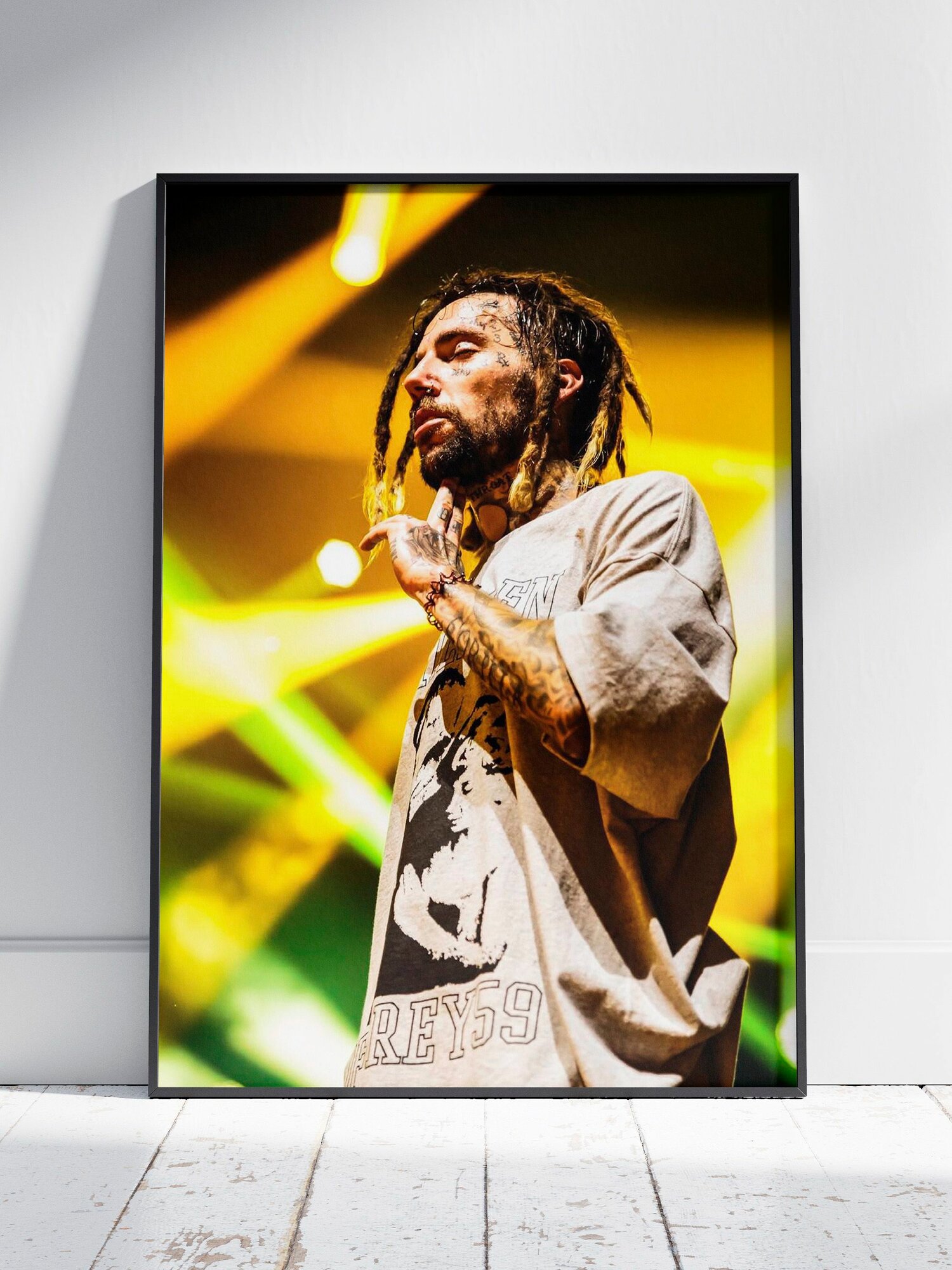 Плакат на стену для интерьера SUICIDEBOYS (Suicide Boys - Суисайд Бойс 38) - Постер по музыке и артисту формата A4 (21x30 см)