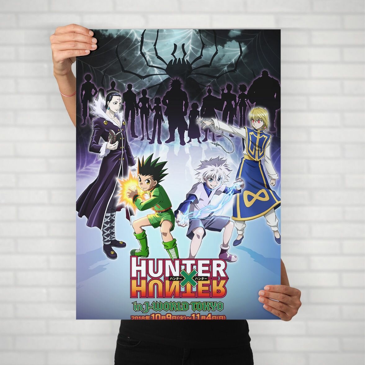 Плакат на стену для интерьера Hunter x Hunter (Общее 5) - Постер по аниме формата A1 (60х84 см)