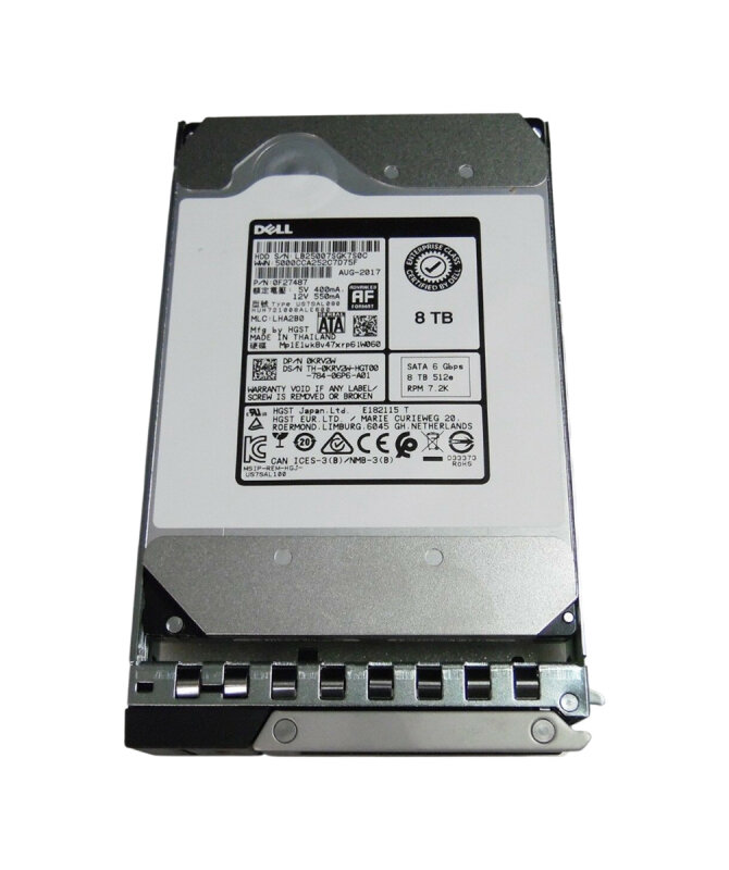 Жесткий диск Dell KRV2W 8Tb SATAIII 3,5" HDD