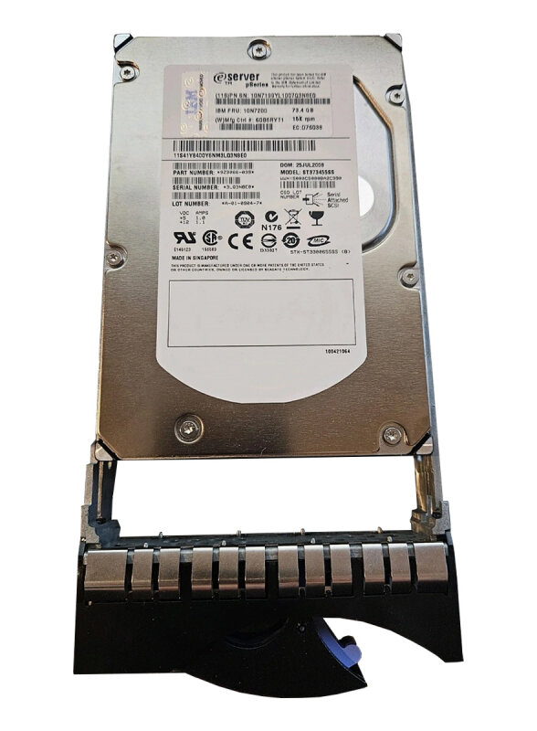 Жесткий диск IBM 10N7199 73,4Gb SAS 3,5" HDD