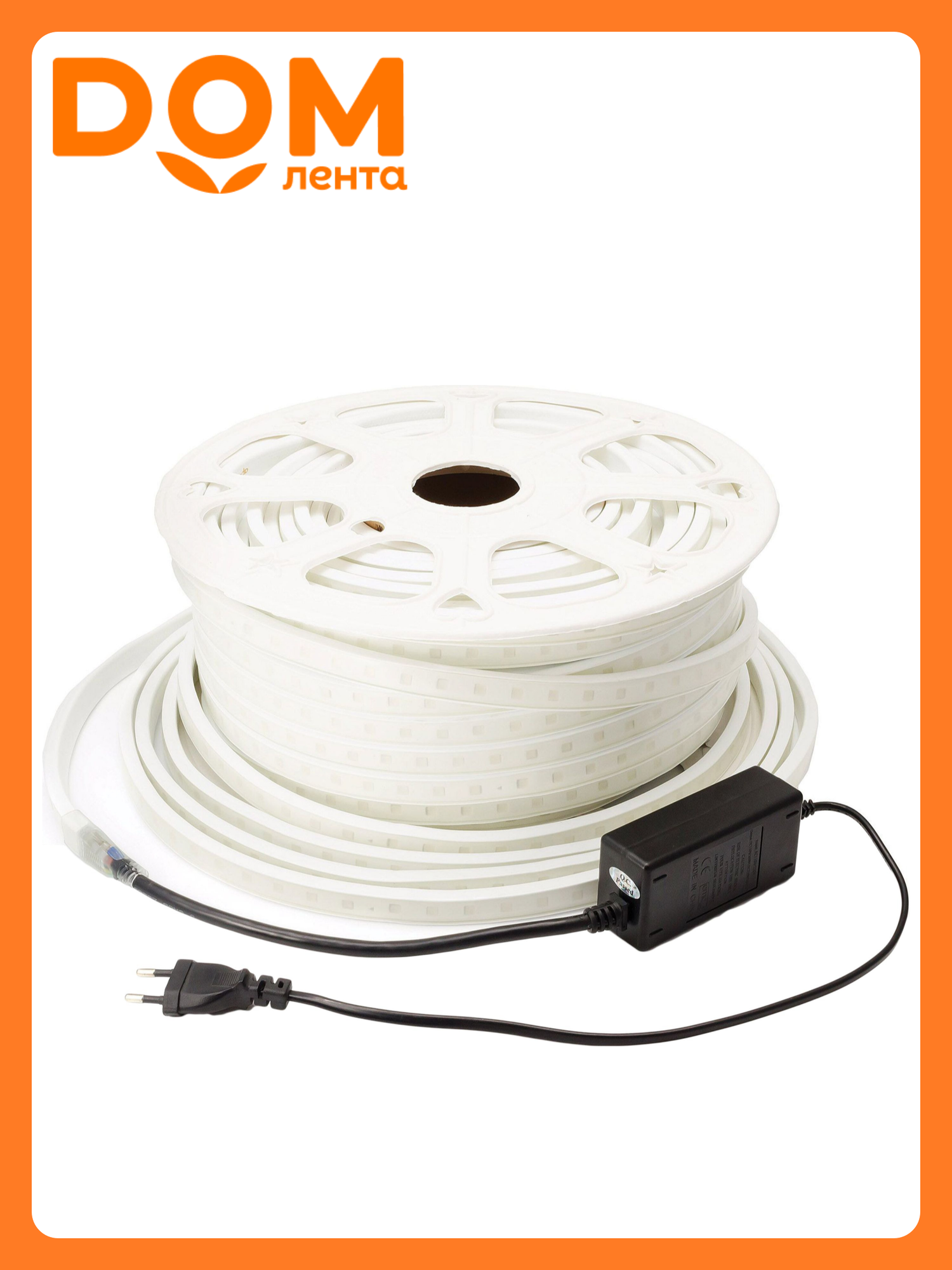 Светодиодная лента Apeyron Electrics SMD 5050 60LED IP65 220В 10 Вт 1 м