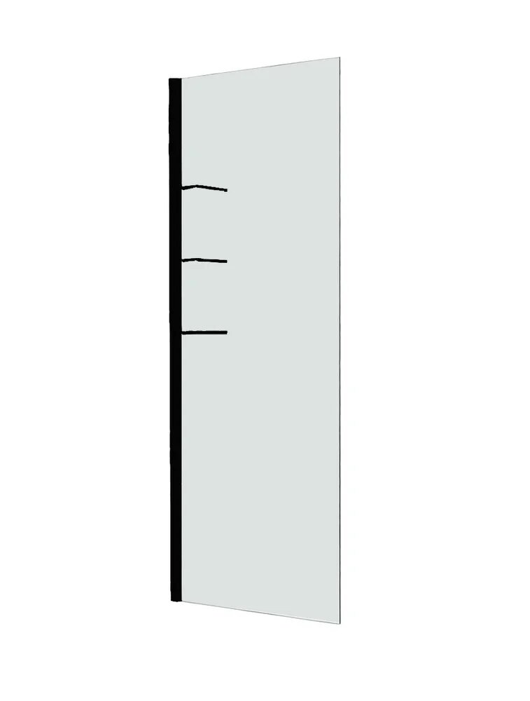 Душевая перегородка Vincea Walk-in WS VSW-1HWS900MRB 90 см