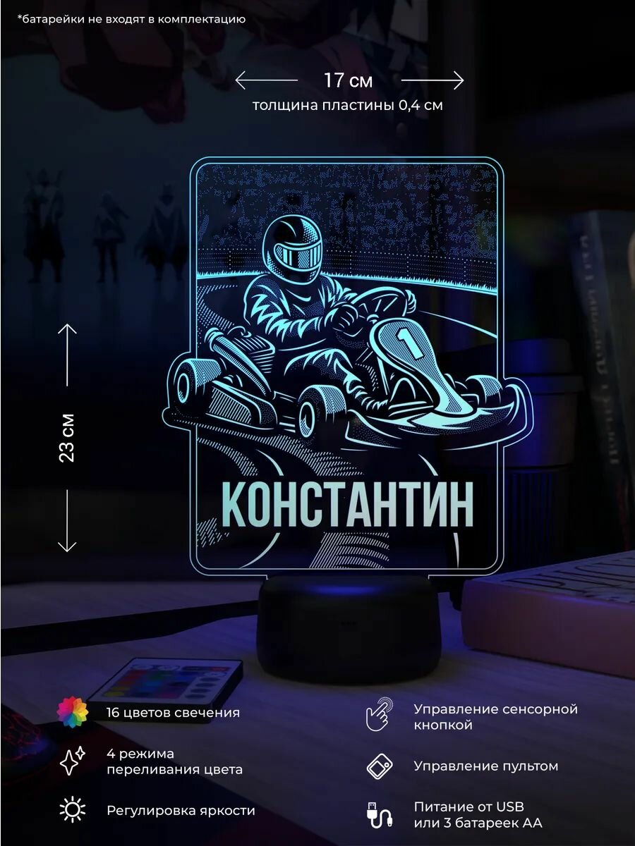 Ночник Константин - картинг — фото 1