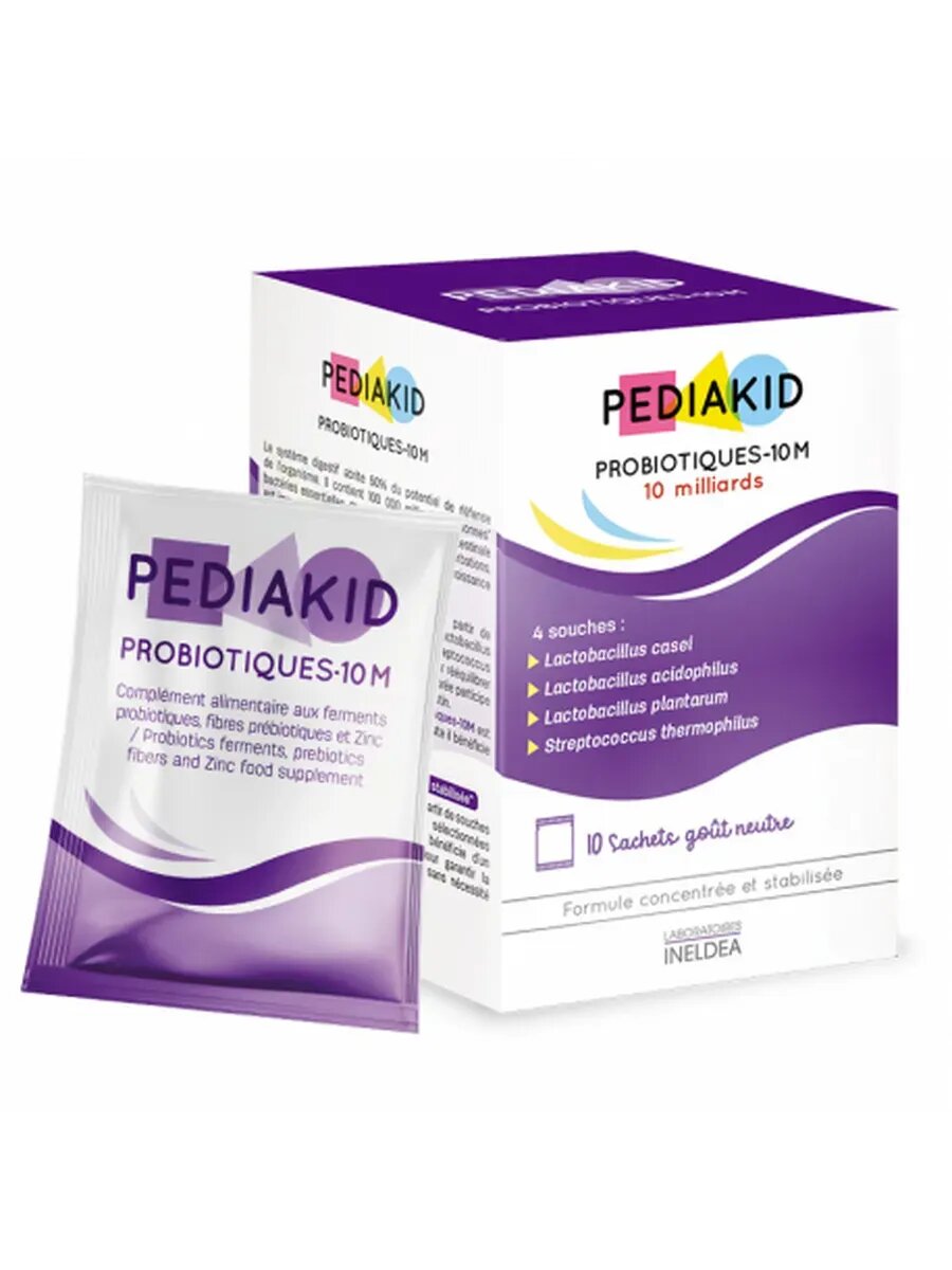 PEDIAKID PROBIOTIQUES -10M 1уп