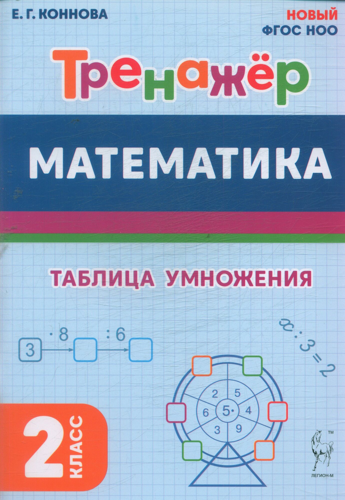 Коннова Елена Генриевна: Математика. Тренажер. 2 класс. Таблица умножения Легион 2024