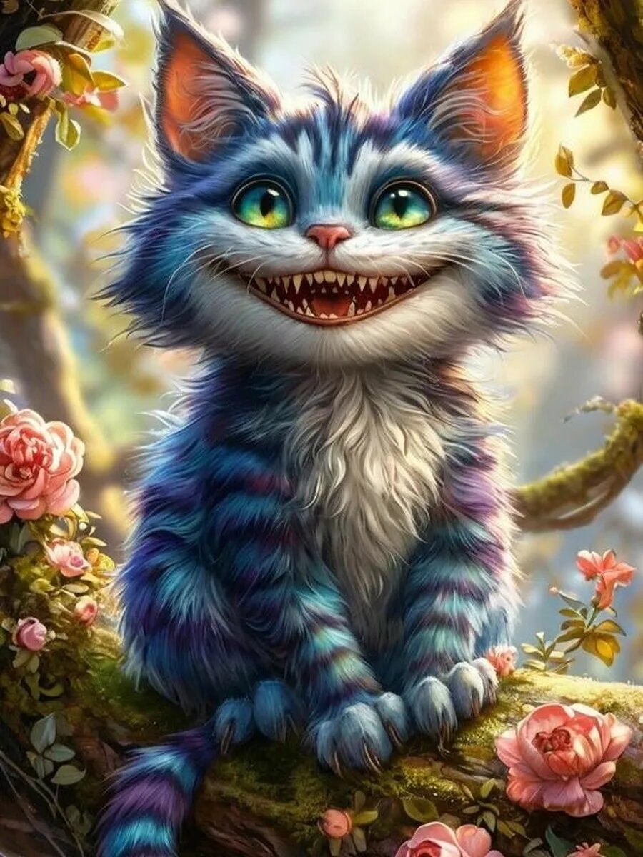 Картина по номерам на холсте Алиса в стране чудес 40*50 см