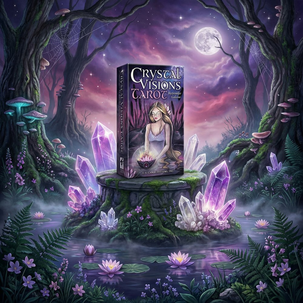 Карты Таро "Crystal Vision Tarot by Jennifer Galasso" US Games / Таро Кристального Видения 65553