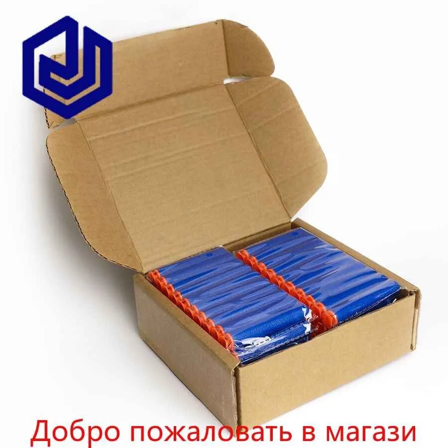 Пули нерф c присоской, липучкой 100 шт, патроны, стрелы, для nerf, для бластера