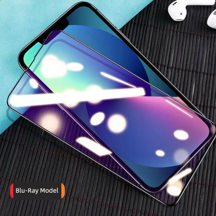 IPhone 6 Plus 1-шт Защитный экран с черной каймой и защитой от синего света для iPhone 6 Plus, бережная для глаз,