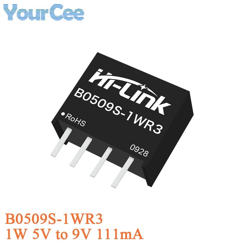 Модуль питания Hi-Link B0509S-1WR3 5V-9V 1W