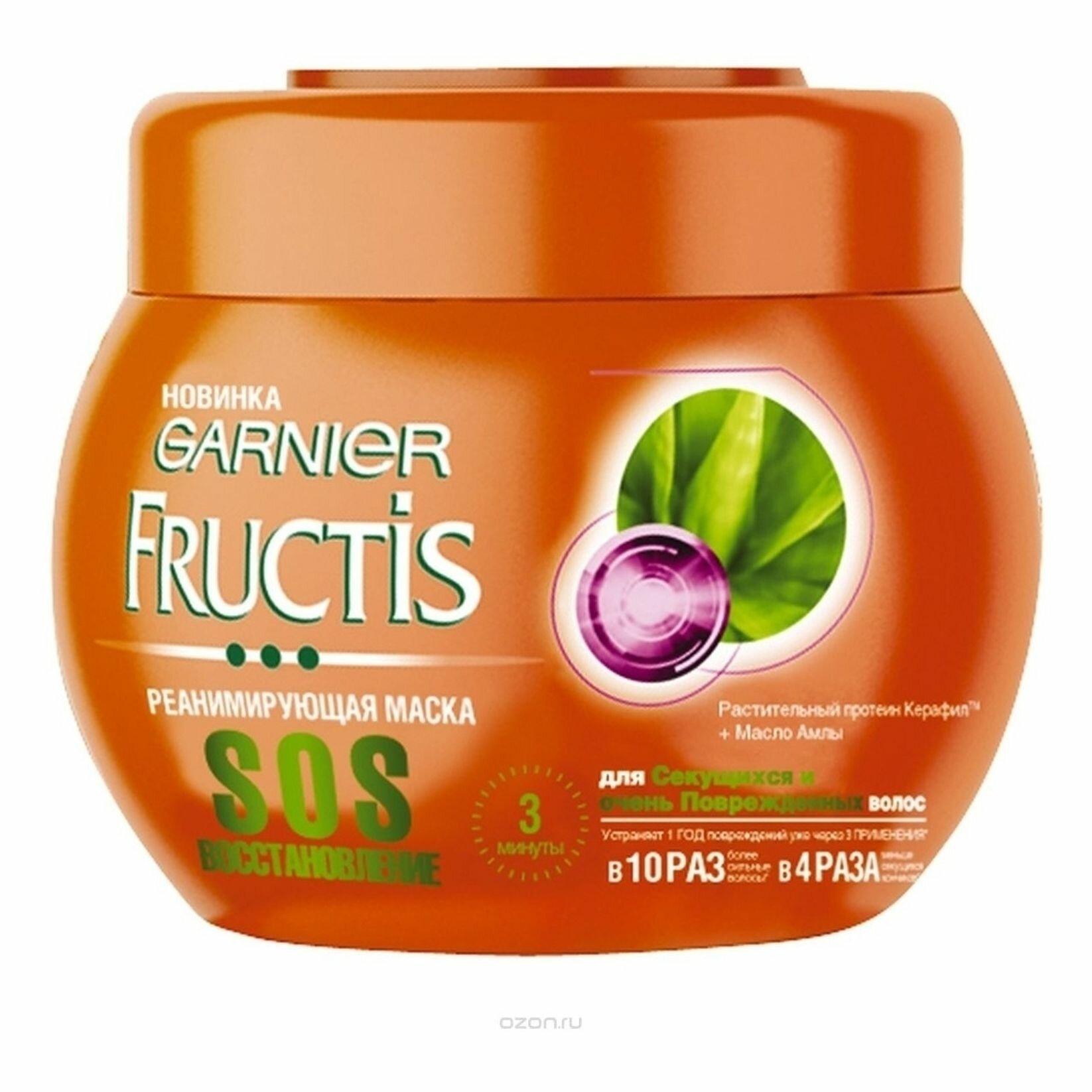 Маска Garnier Fructis SOS Восстановление Реанимирующая для
