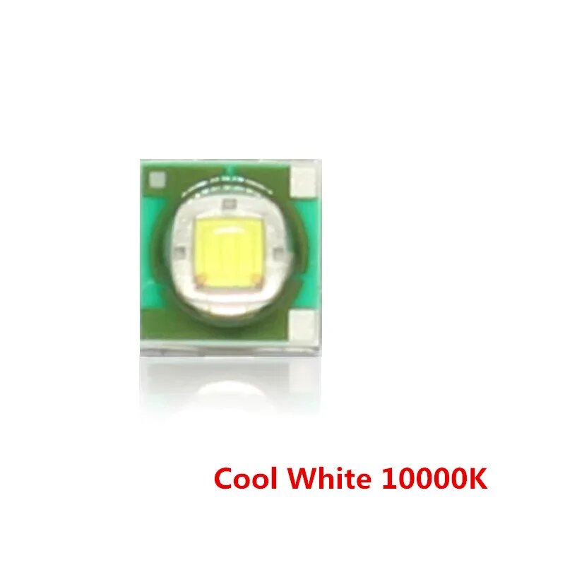 Светодиод Cool White 10000K 3W 10pcs