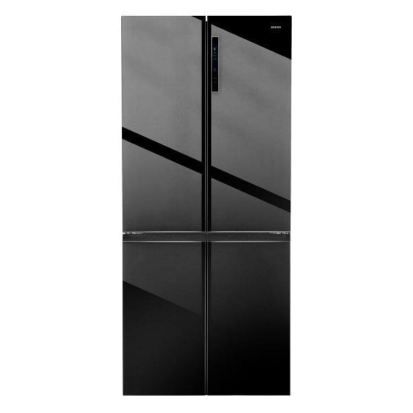 Холодильник Centek CT-1746 NF Black стекло