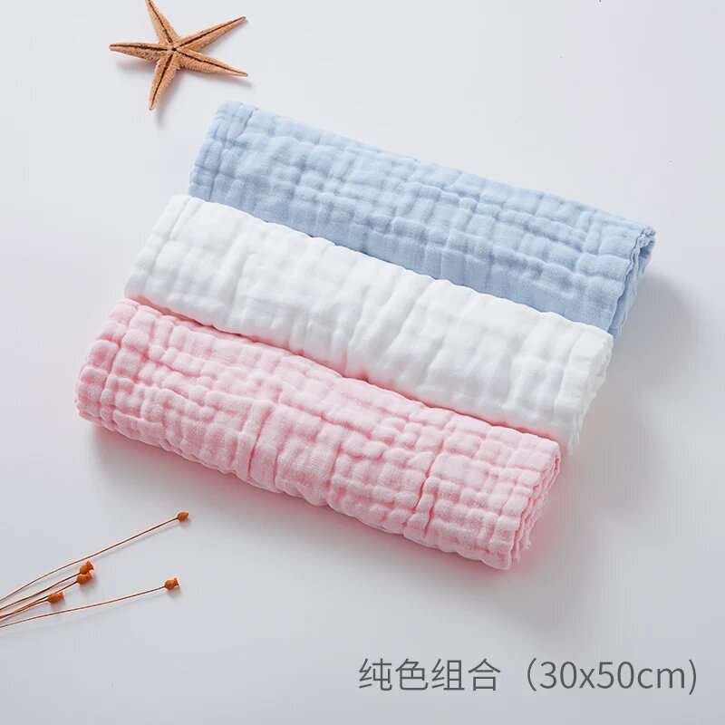 Марлевое полотенце для детей и взрослых, из чистого хлопка, для мытья лица и купания, большой размер, очень мягкое,