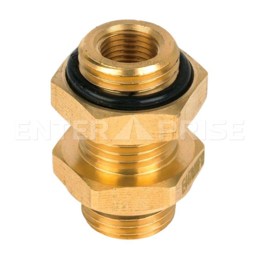 ENTERPRISE E447M22F16 Переходник М22/М22/М16 внутр прямой с гайкой с уплотнителем ENTERPRISE E447M22F16