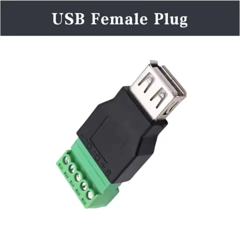 USB Female Plug, Цвет: Female
