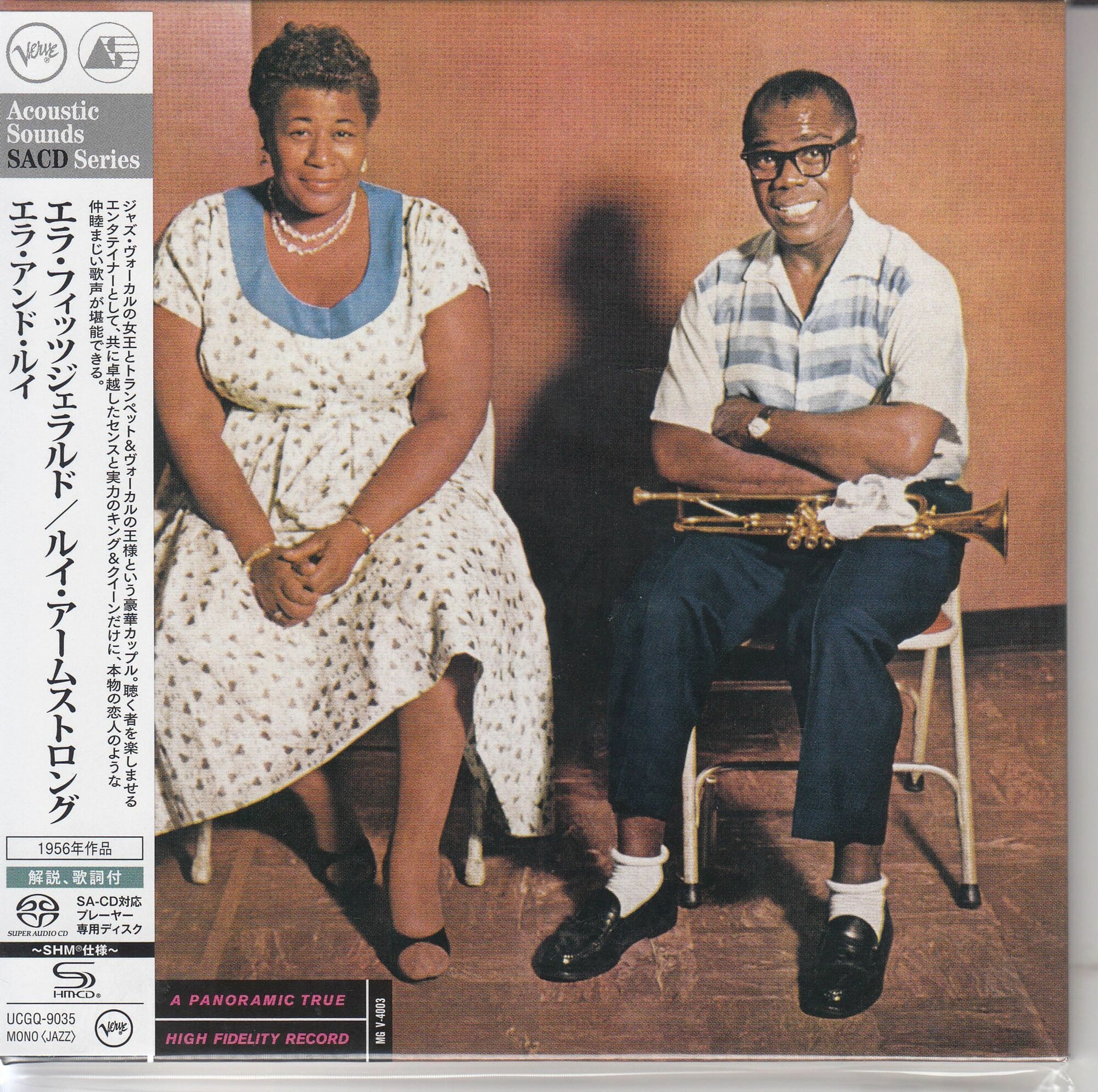 SACD диск Ella Fitzgerald, Louis Armstrong - Ella & Louis (SACD) Япония, 2023