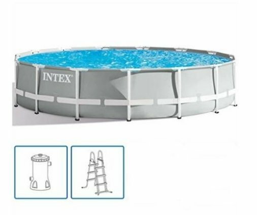 Каркасный бассейн Prism Frame 366x122см, 10685л, фил.-насос 3785 л/ч, лестница