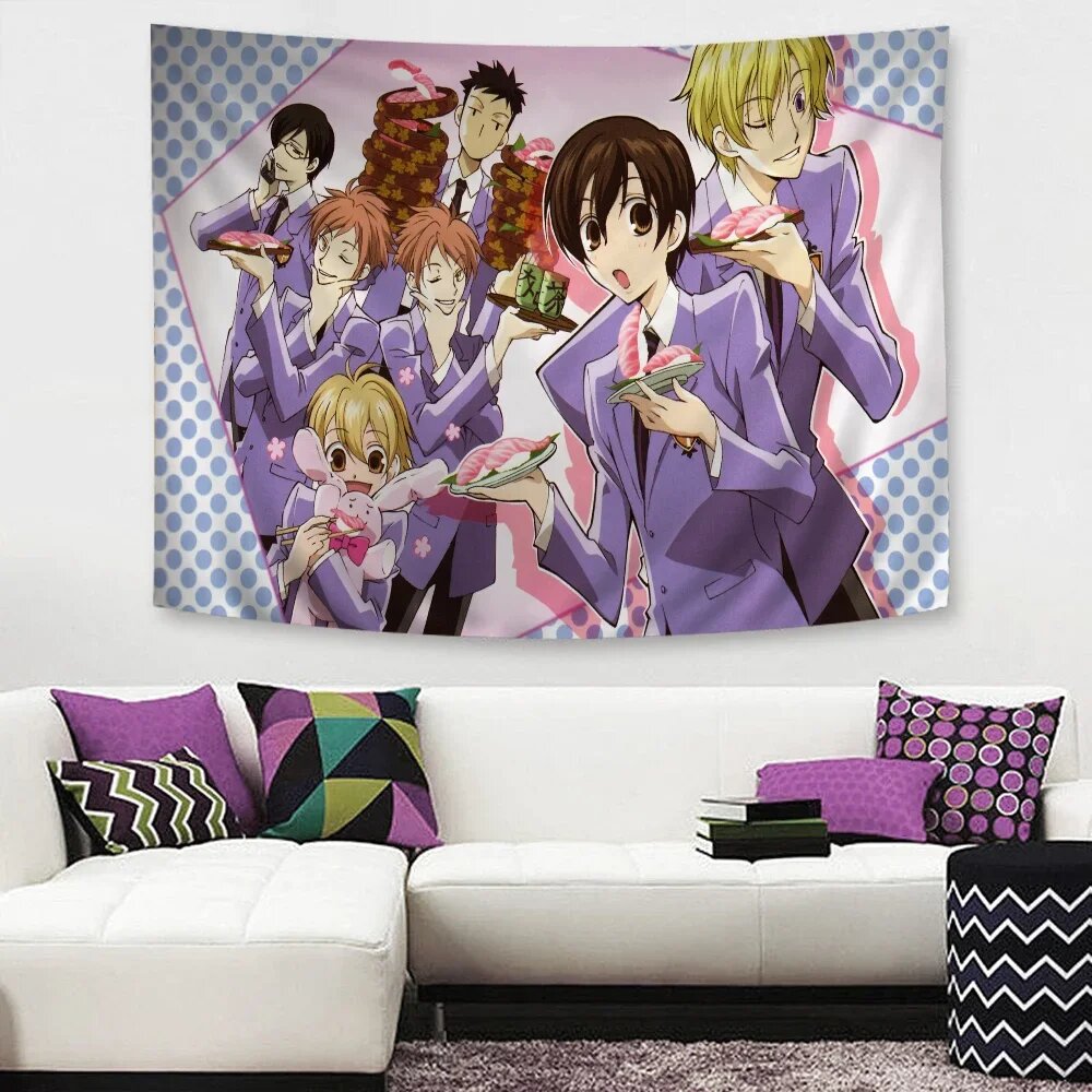 Гобелен Аниме Ouran High School Host Club, 70x100cm, z6