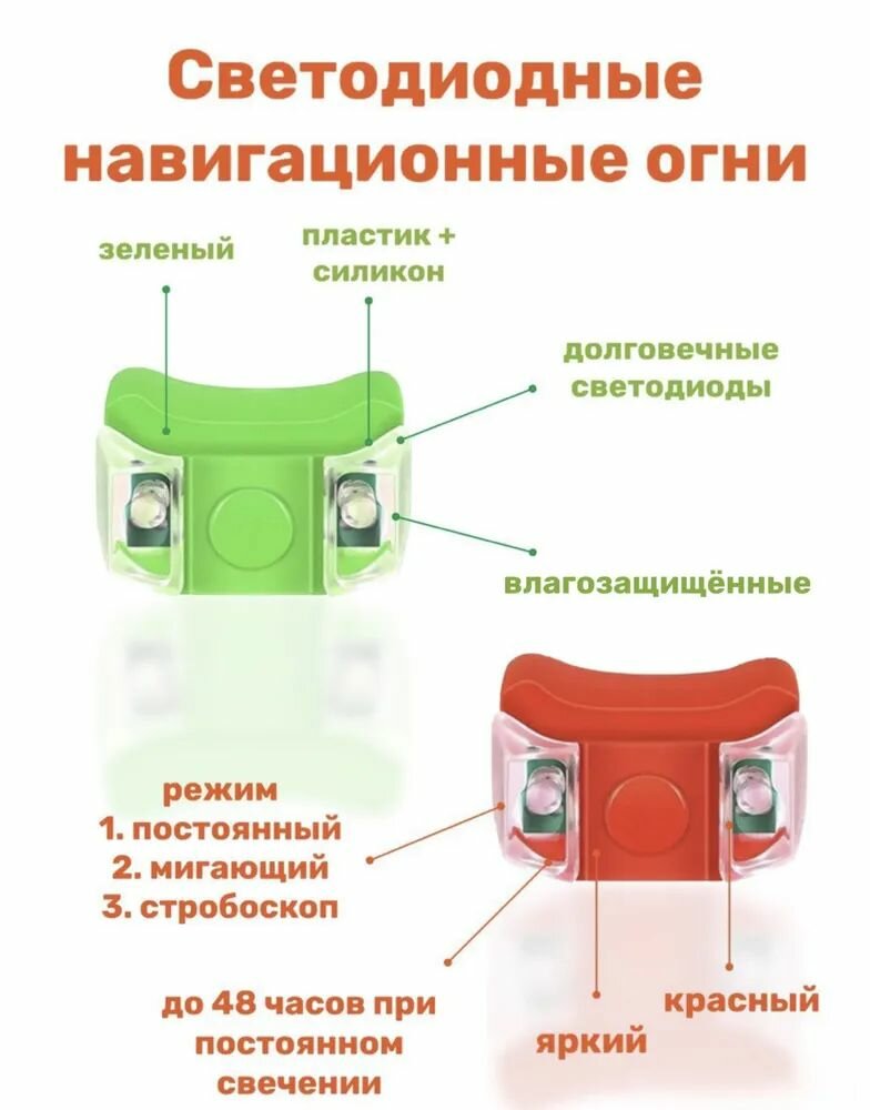 Навигационный огонь для лодки
