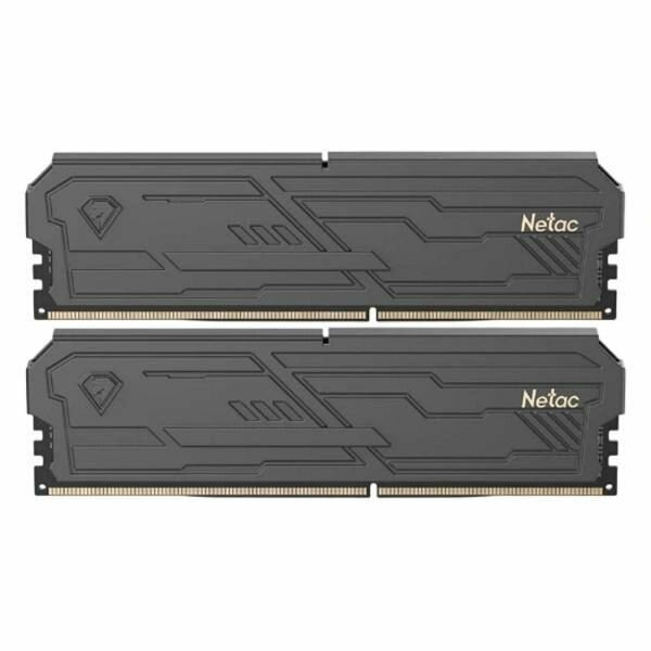Оперативная память Netac Shadow III DDR5-6400 32GB(16GBx2) C32, черный
