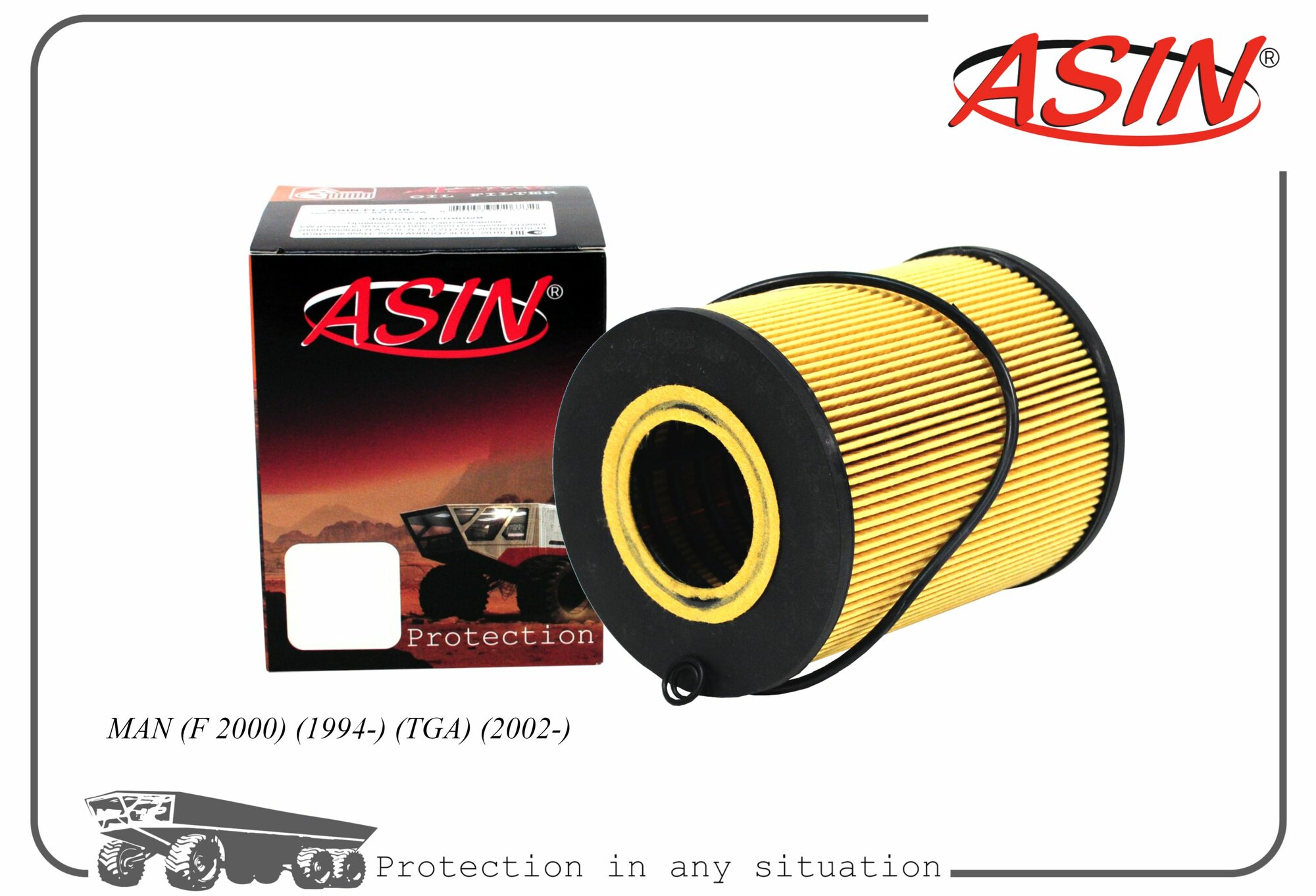 Фильтр масляный 51.05504-0098/ASIN. FL2363 ASIN