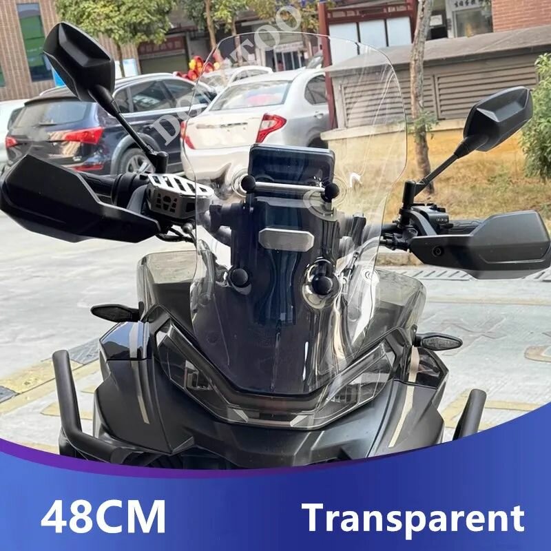 Лобовое стекло CFMOTO 800MT-X из ПММА для модификации и замены ветрового стекла, подходит для аксессуаров (Китай)