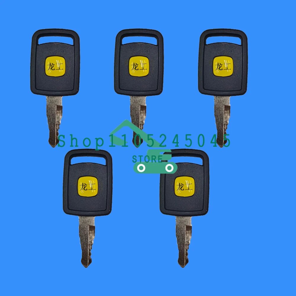 Ключи зажигания Lonking 5PCS для погрузчиков 855, 50NC, 833, N