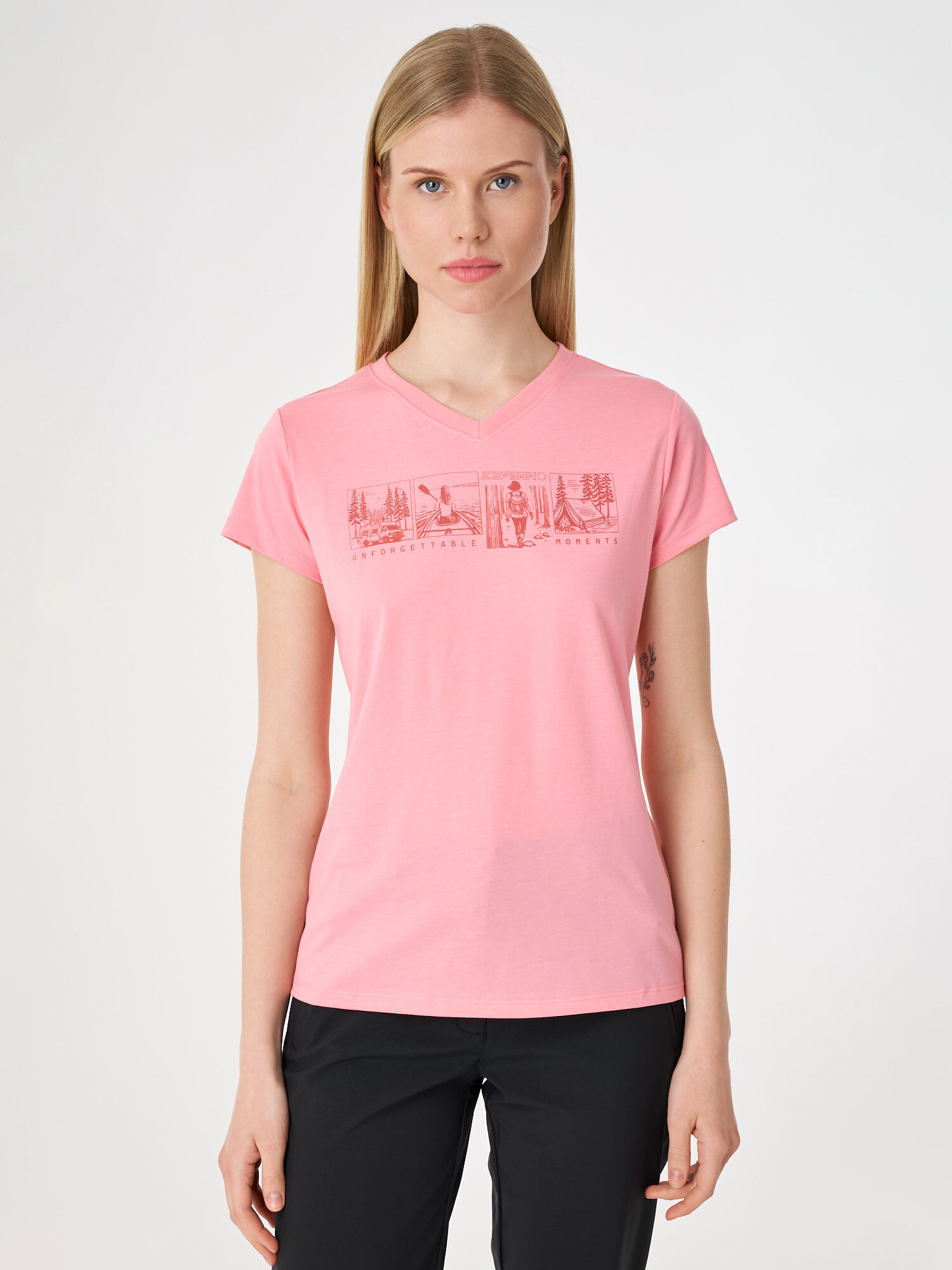 Футболка Icepeak Beaune Pink (EU: L)