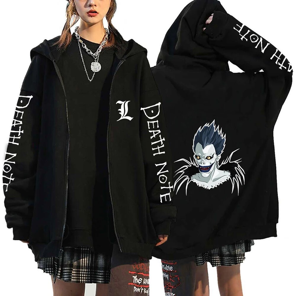 Пуловер Death Note Ryuk черный XL