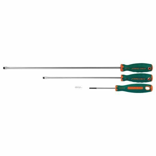 Отвертка стержневая шлицевая anti-slip grip, sl6.5х250 мм Jonnesway D71S6250