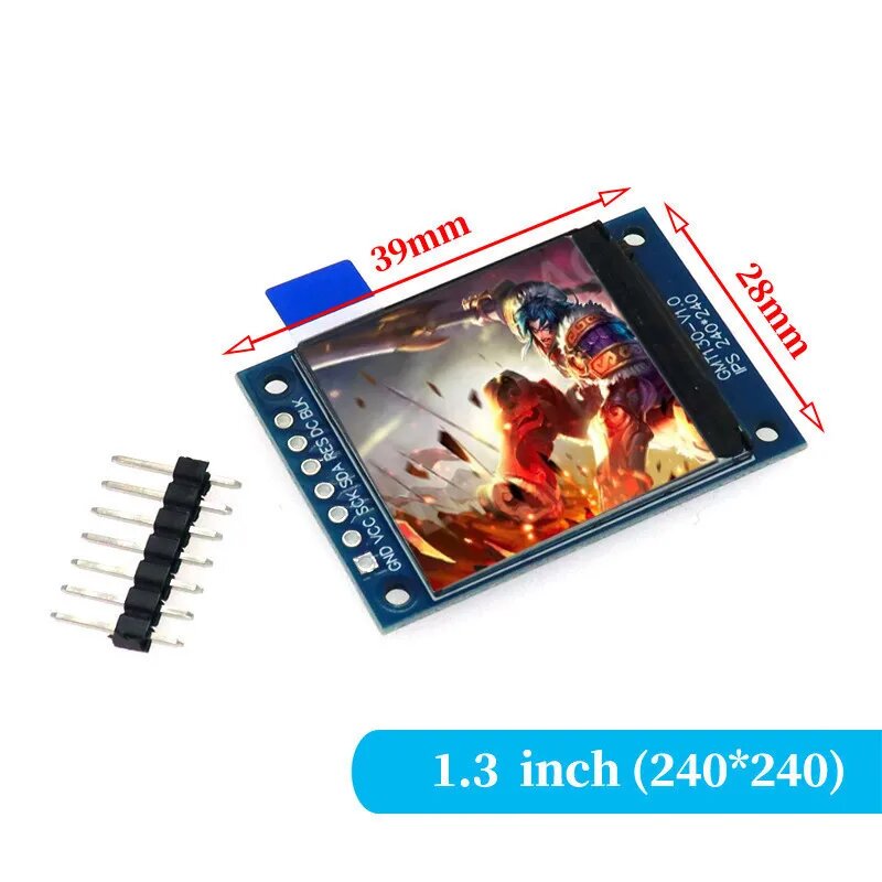 1.3 inch TFT ЖК-дисплей 240x240
